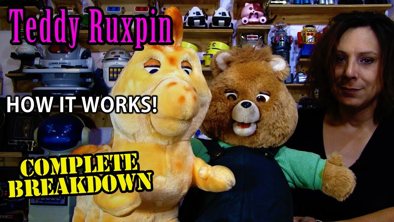 Inside Teddy Ruxpin: Repair, Schematics & TRRS Jack Mod! - YouTube