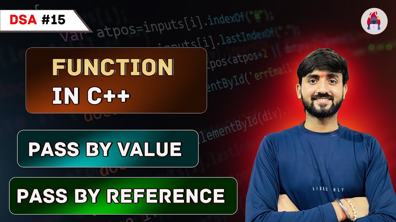 Lecture 15 Functions In C Pass By Value Pass By Reference