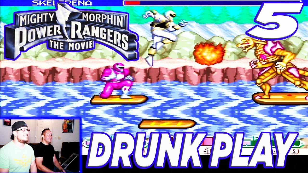 Mighty Morphin Power Rangers The Movie [Ep. 5] [Drunk Play] ft. Chris ...