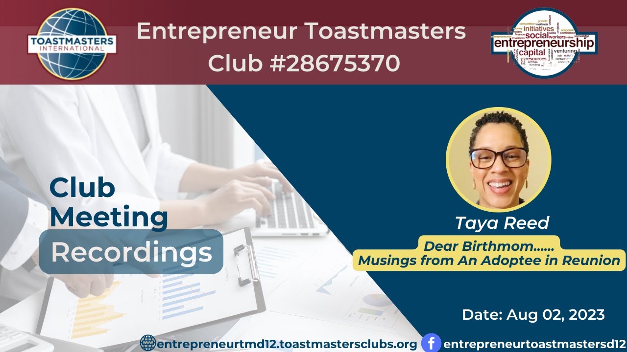 Taya Reed: Dear Birthmom…Musings from an adoptee in reunion - YouTube
