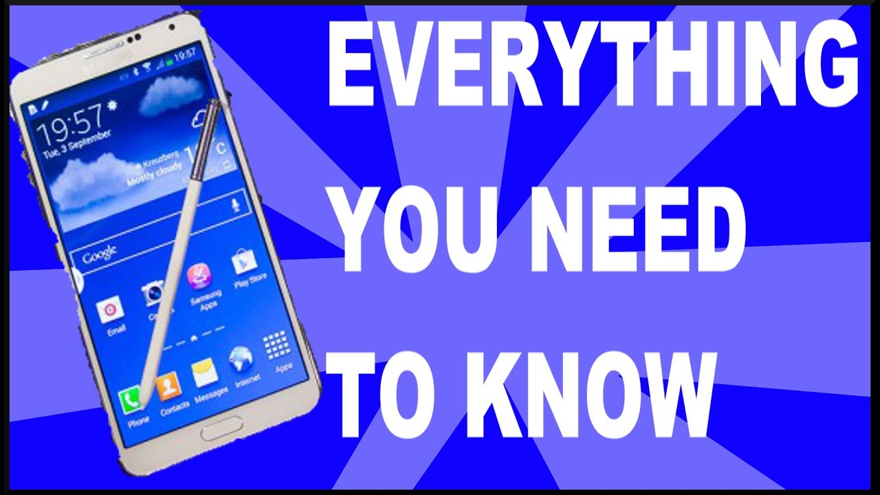 Samsung Galaxy Note 3 Review Everything You Need To Know Youtube