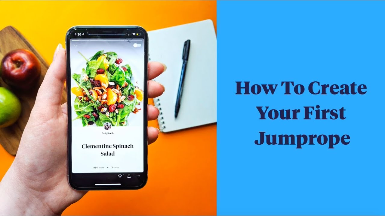 How To Create Your First Video on Jumprope - YouTube