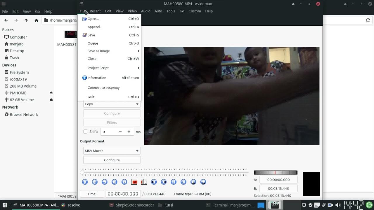 Cara Menyatukan beberapa video dengan avidemux - YouTube