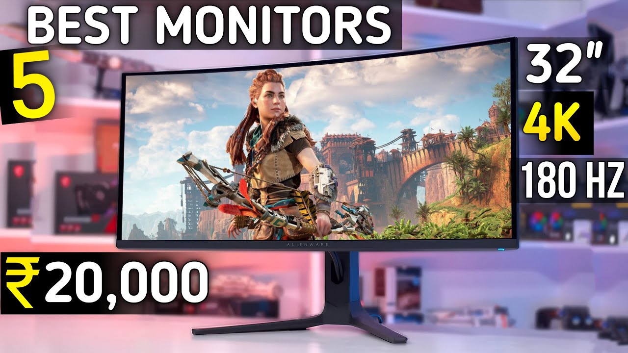 Top 5 best monitor under 20000 (2025) ⚡️ best 4k monitor ⚡️ best ...