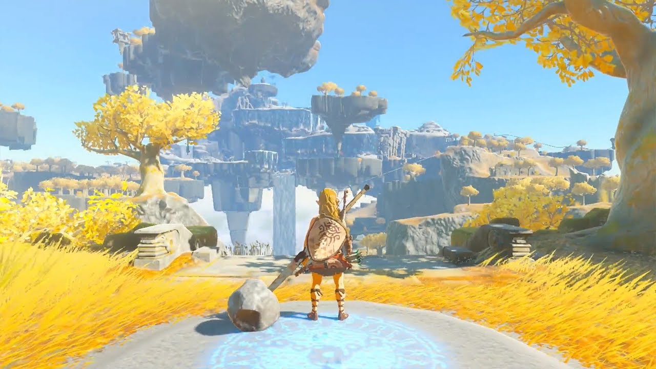 The Great Sky Islands - Legend of Zelda: Tears of the Kingdom [2] - YouTube