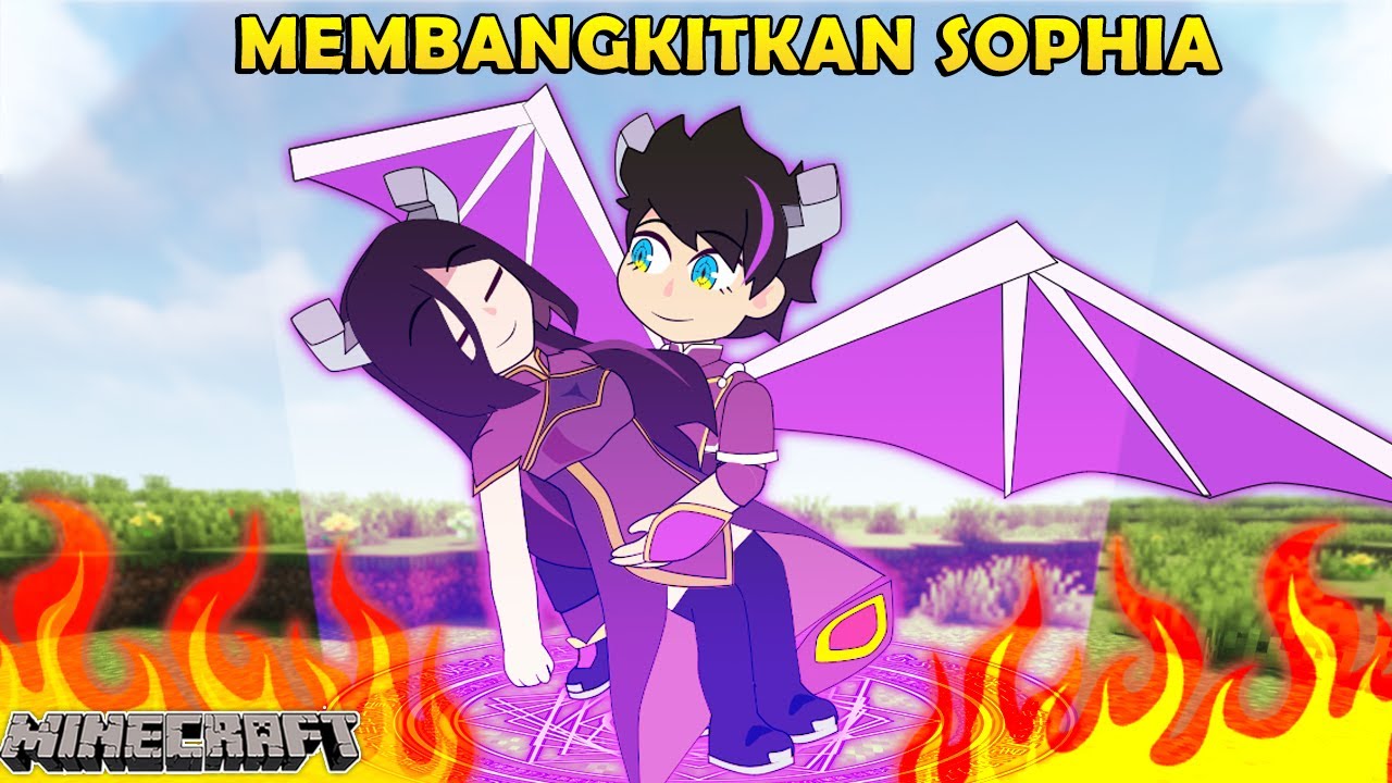 MEMBANGKITKAN SOPHIA, ENDERDRAGON GIRL Full Movie - Animasi Minecraft ...