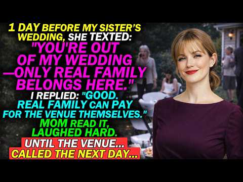 My Sister Kicked Me Out Of Her Wedding — The Venue Kicked Her Back