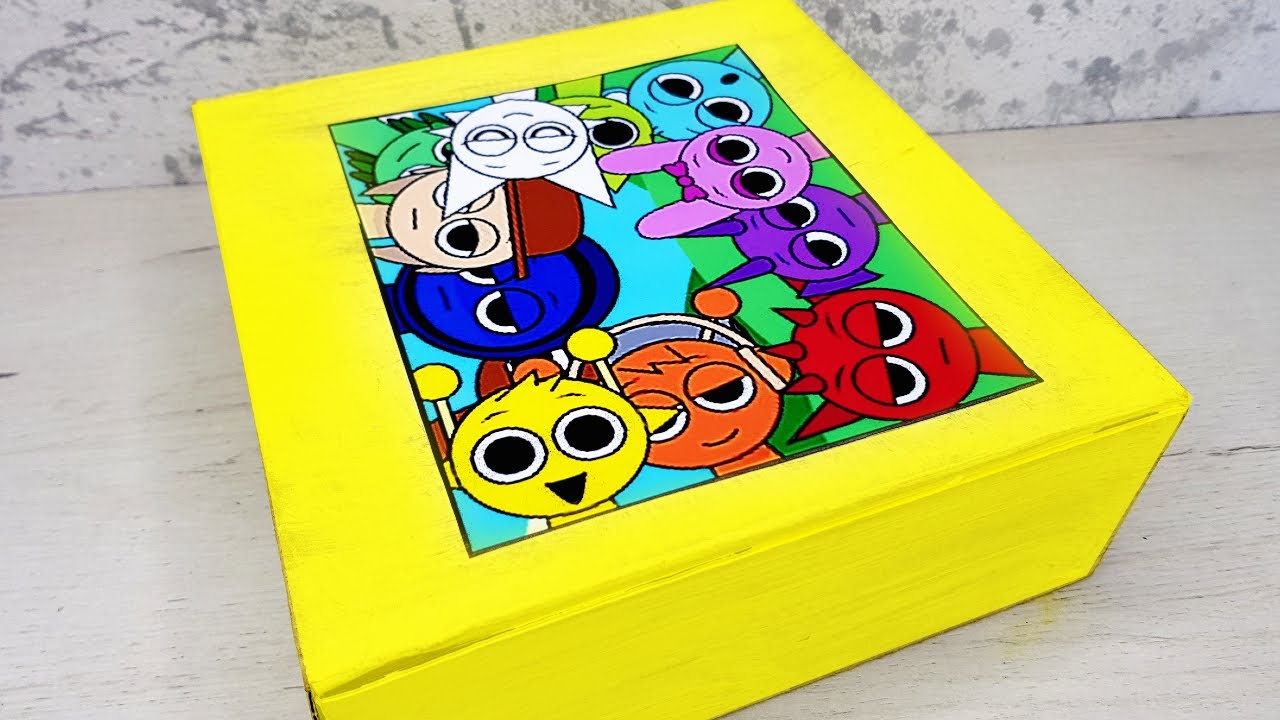 UNBOXING MYSTERY BOX SPRUNKI BOX SURPRISE‼️🤣🌈 - YouTube