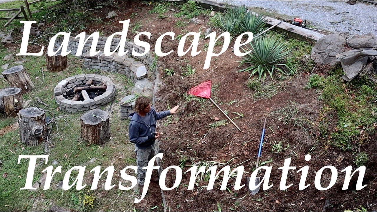 Landscape TRANSFORMATION | Smoky Mountain Cabin Ep 1 - YouTube