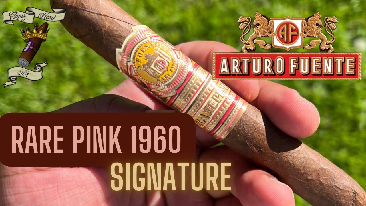 ARTURO FUENTE RARE PINK 1960 SIGNATURE CIGAR REVIEW YouTube arturo-fuente-rare-pink-1960-signature-cigar-review-youtube