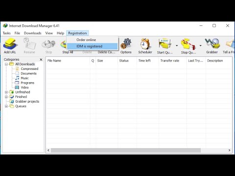 How to register IDM (Internet Download Manager) - IDM lifetime ...