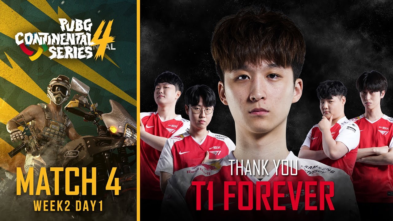 THANK YOU T1 FOREVER｜WEEK2 MATCH4｜PCS4 ASIA - YouTube