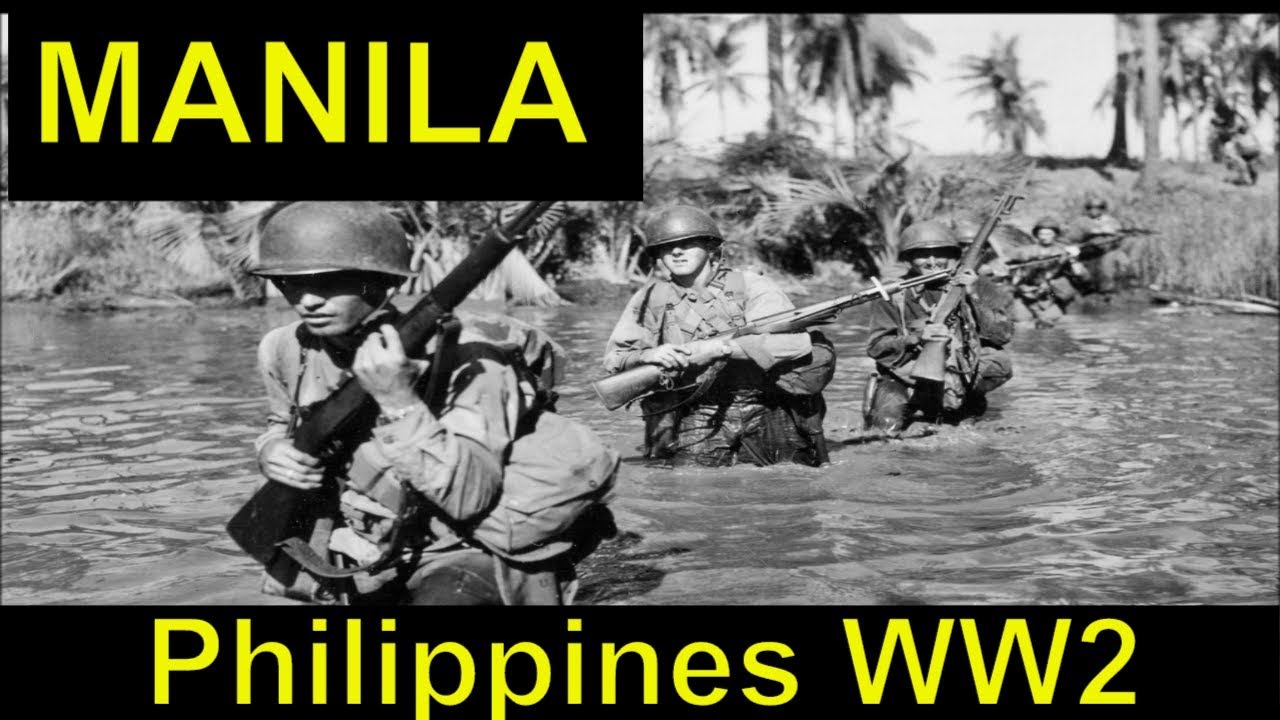 Battle of Manila WW2 Philippines WWII US army photo world war 2 - YouTube