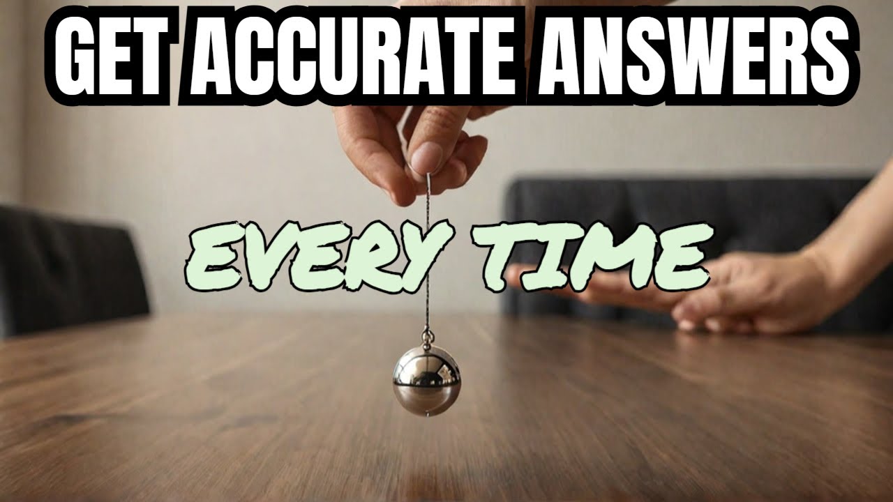 Get The RIGHT Answers EVERY TIME From Your Pendulum! - YouTube