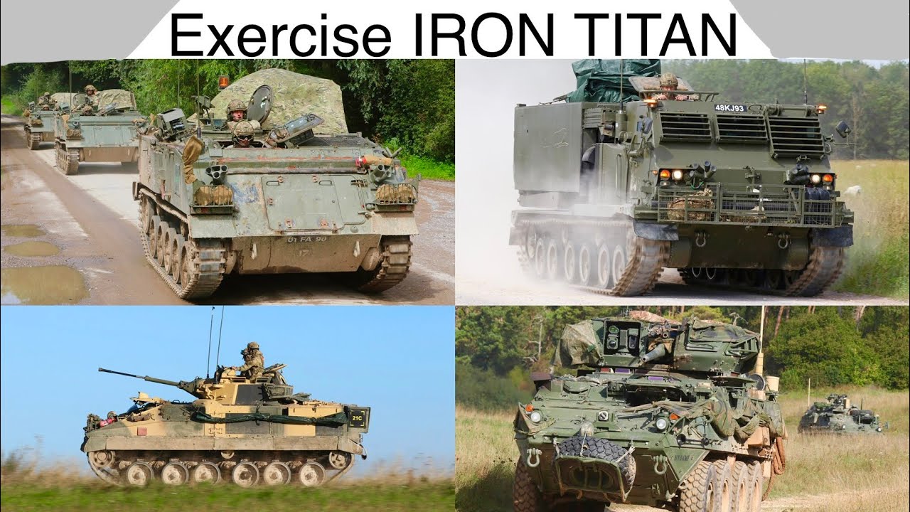 Ex Iron Titan - Largest British Army exercise in 20 years! - YouTube
