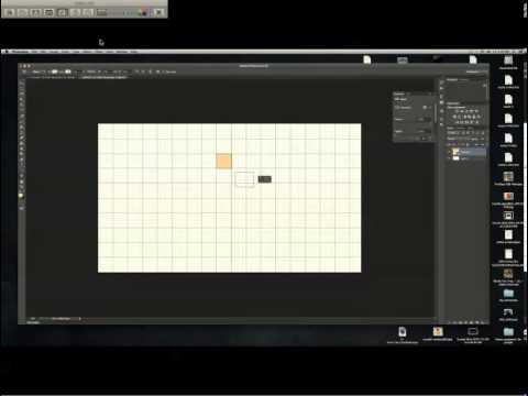 Using Grid and Rectangle Tool in Photoshop - YouTube