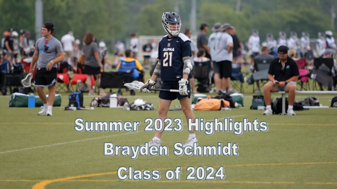 Brayden Schmidt 2023 Summer Highlights - YouTube
