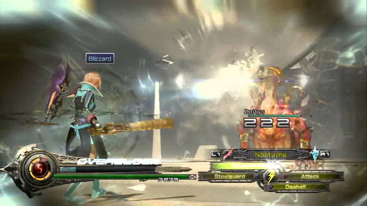 LR:FFXIII - Boss: Zaltys in 9 seconds (5 Star Rematch) - YouTube