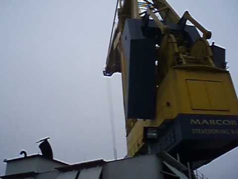 Figee 40 tons floating crane - YouTube