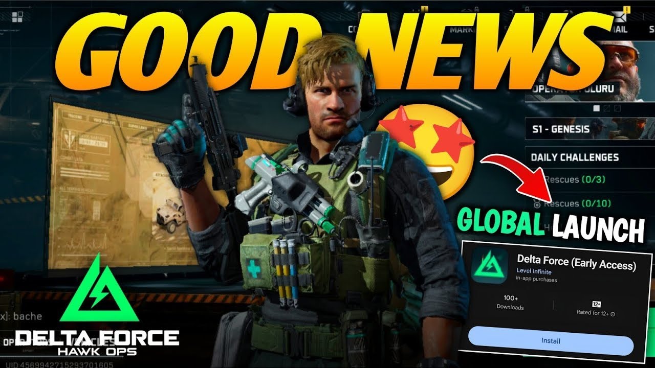 DELTA FORCE MOBILE IS GLOBALLY LAUNCHING 🤩 | NEW MINIMUM REQUIREMENTS ...