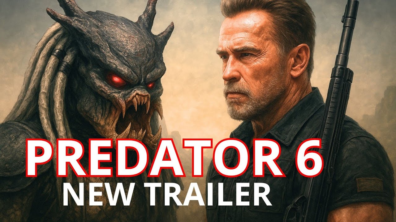PREDATOR 6 BADLANDS OFFICIAL TRAILER | Arnold Schwarzenegger Fan | UHD ...