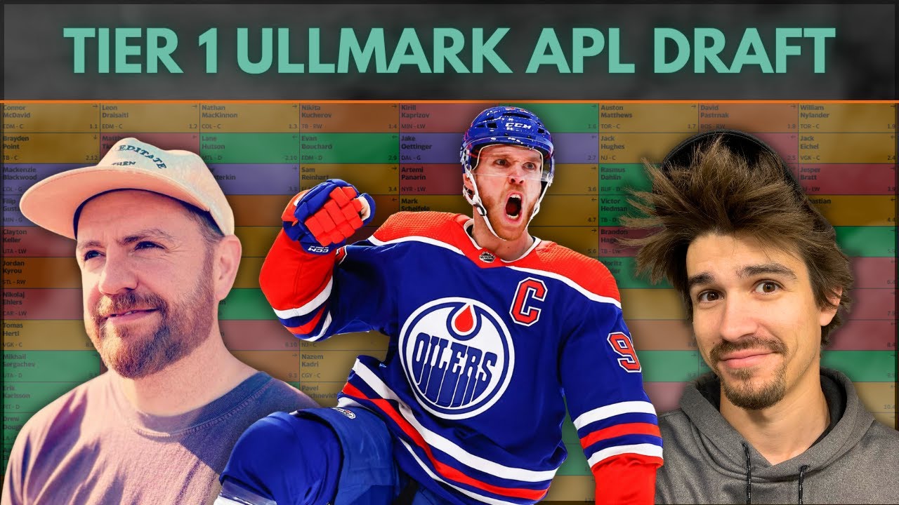 Nate & Blake Draft the APL Tier 1 Ullmark League LIVE - YouTube