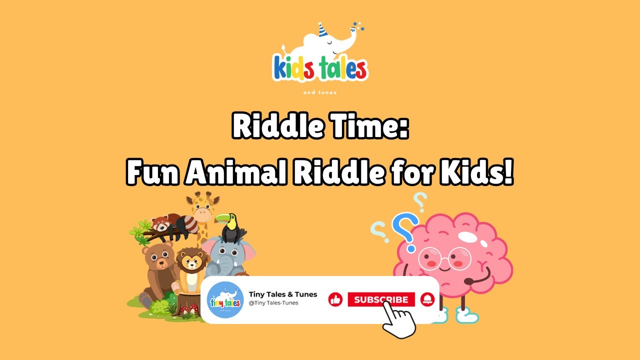 Riddle Time: Fun Animal Riddles for Kids – Can You Guess the Answers? 🐾 ...