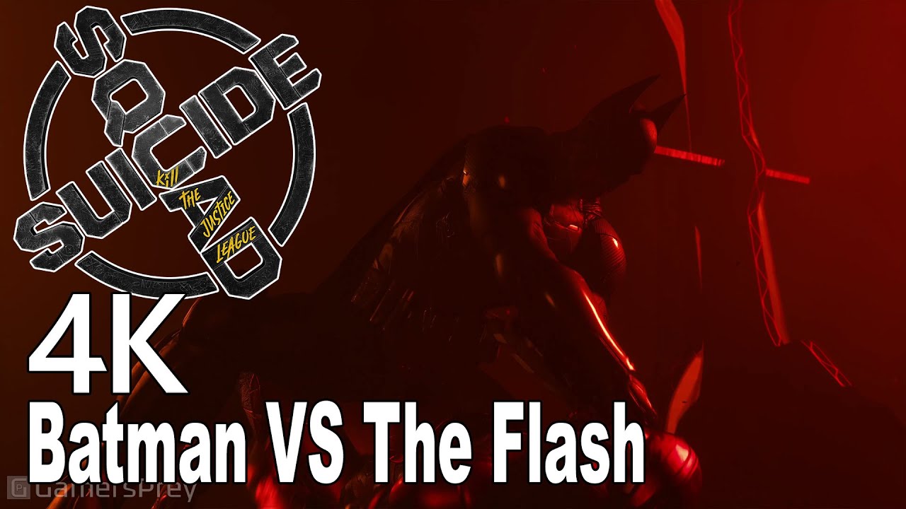 Batman VS The Flash Suicide Squad Kill the Justice League 4K - YouTube