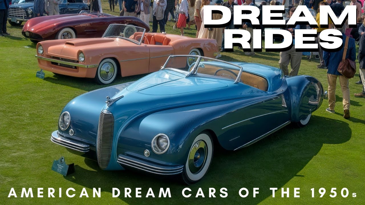 DREAM RIDES: American DREAM CARS of the 1950s Pebble Beach Concours ...
