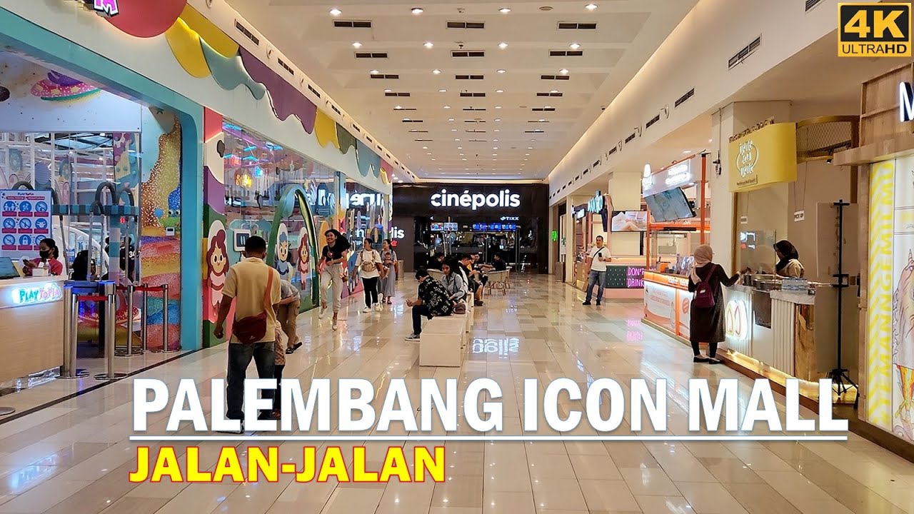Walking Around Palembang Icon Mall Shopping Mall in Palembang City from ...