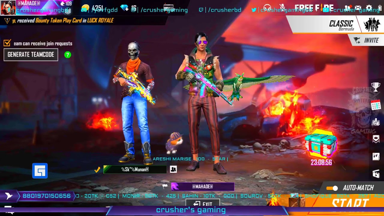 Crusher Live Gaming - ক্রাশার লাইভ গেইমিং - YouTube