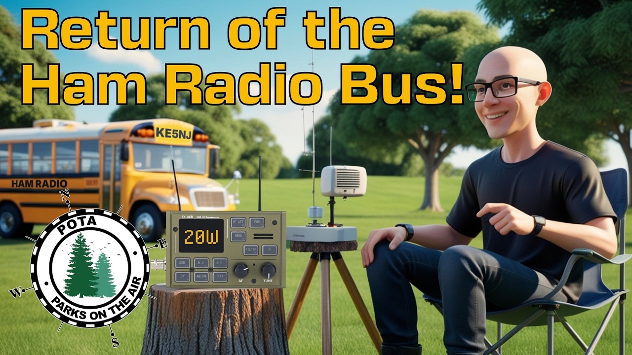 Return of the KE5NJ Ham Radio Bus - YouTube