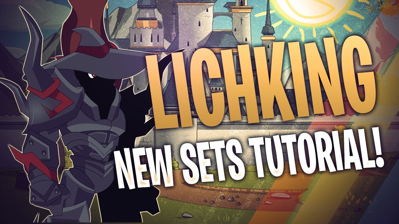 AQW - Lich Lord and LEGION Lich Lord Set WALKTHROUGH! /JOIN FrozenLair ...