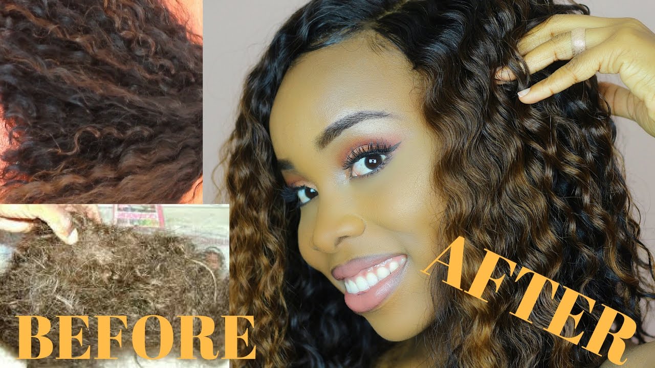 HOW I RESTORE OLD WIGS AND EXTENSIONS |HOW TO WASH AND DEEP CONDITION ...