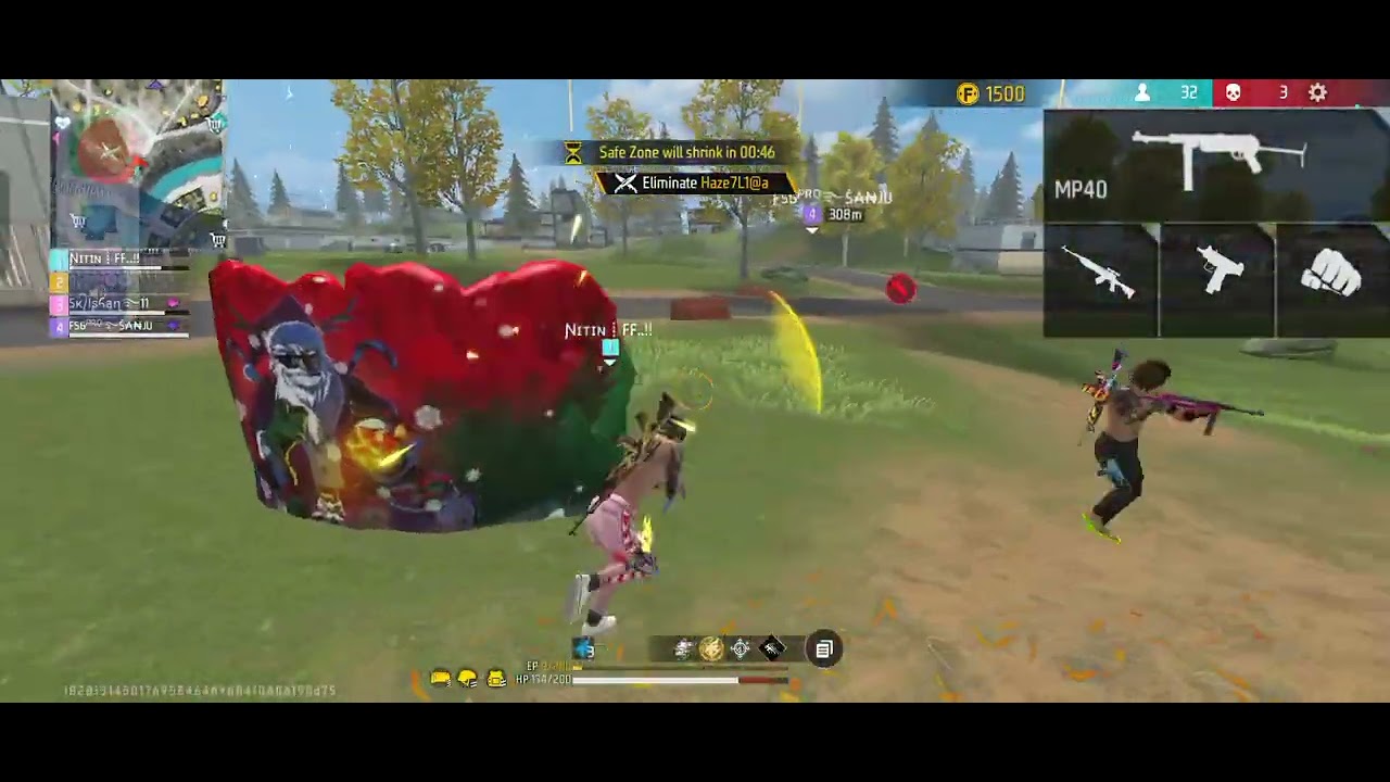 Niten ff 1v4op - YouTube