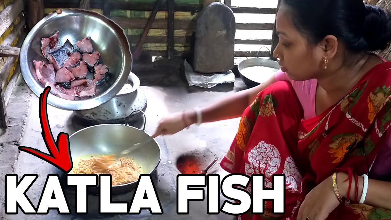 Sundarban Special Katla Recipe - UNIQUE SUNDARBAN #villagefood # ...