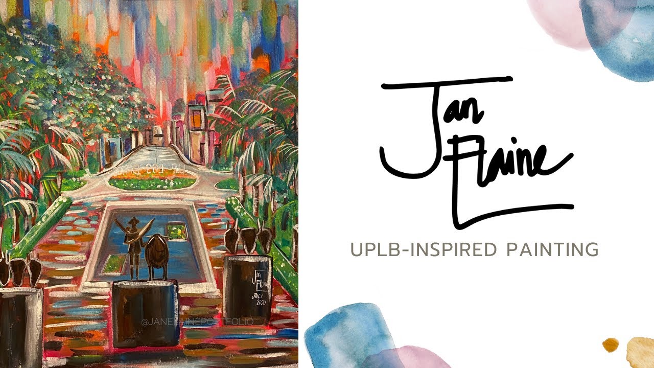 UPLB-inspired painting - YouTube
