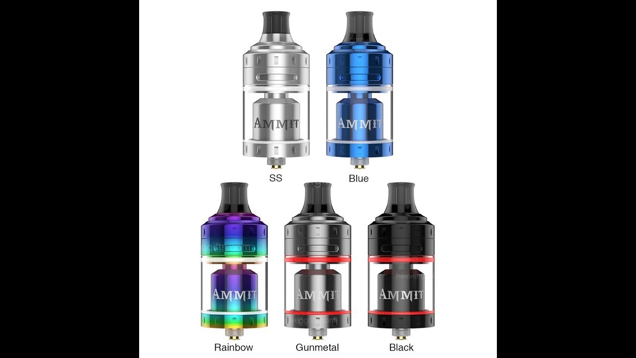 GEEK VAPE AMMIT MTL RTA (CZ) - YouTube