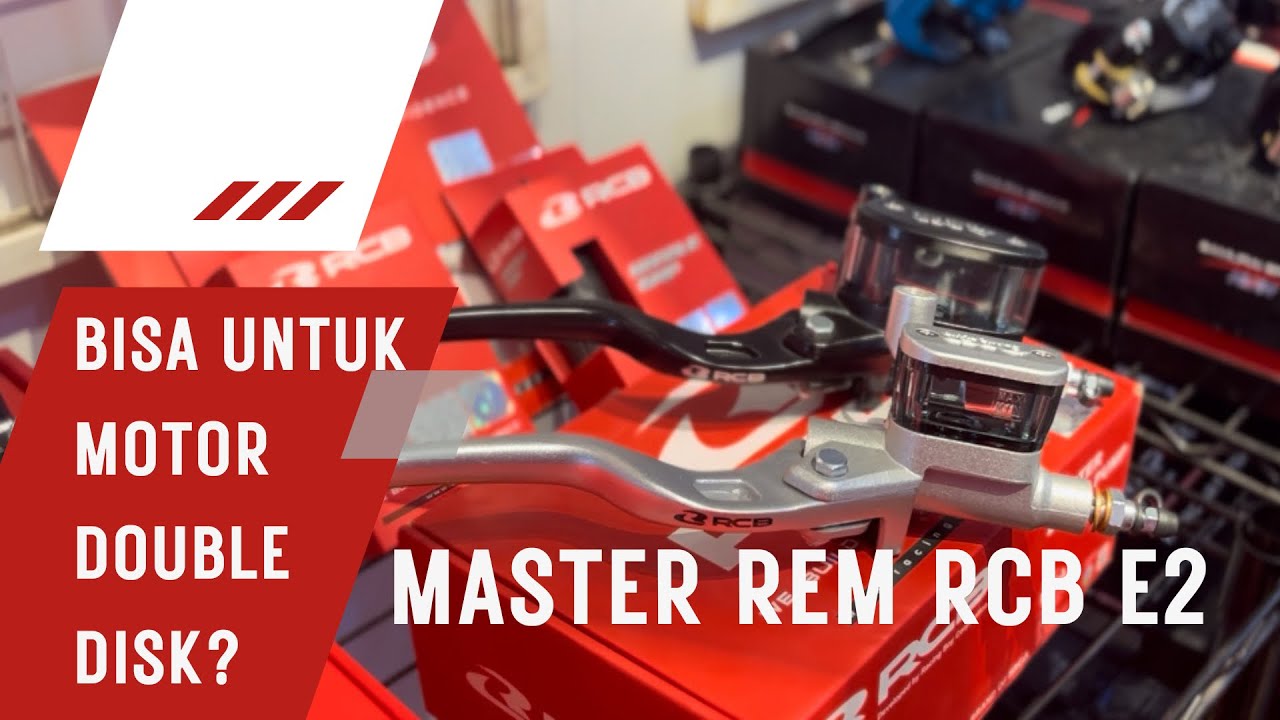 RCB E2 BISA UNTUK MOTOR DOUBLE DISK??? - YouTube