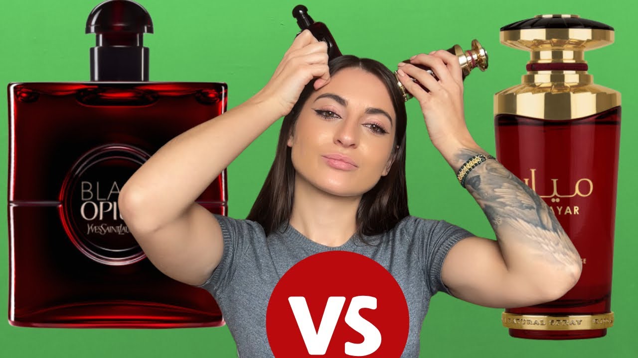 Entre Black Opium Over red vs Mayar Cherry Competencia | Candela Bougii ...