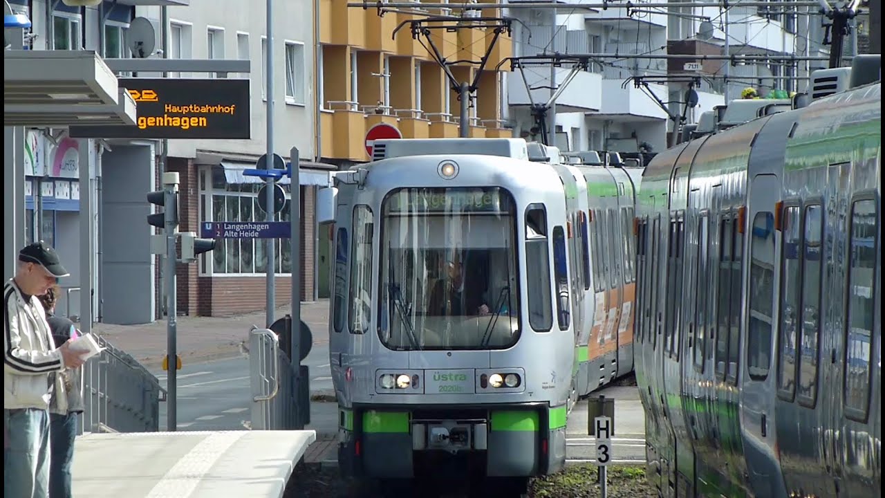 Linie 1 Laatzen/Werner-von-Siemens-Platz (Stadtbahn Hannover) - YouTube