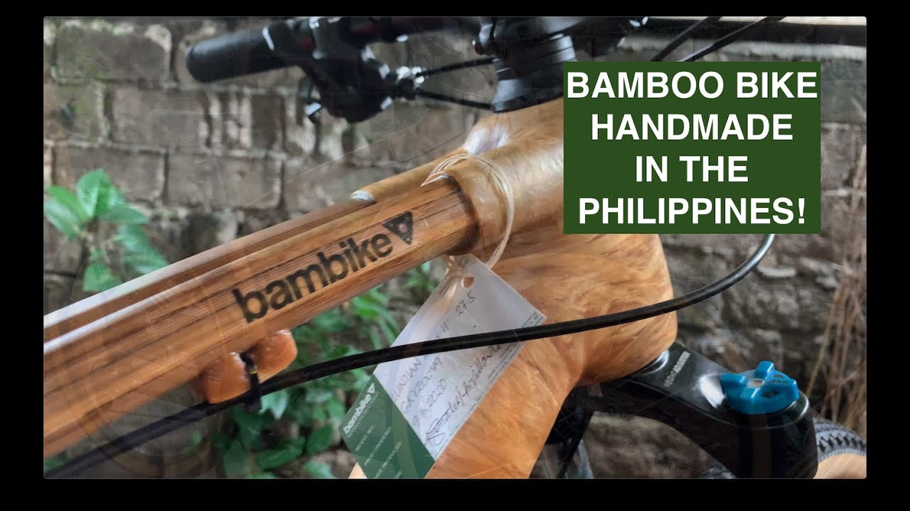 BAMBOO BIKE MADE IN PH. Luntian Bambike AD 6 sec - YouTube