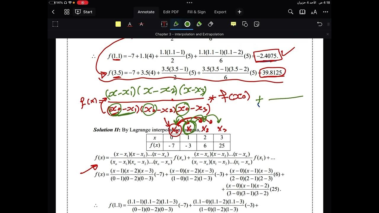 Chapter Three-interpolation and Extrapolation - YouTube