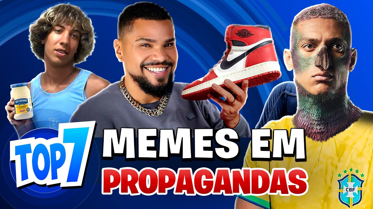 TOP 7 PROPAGANDAS COM MEMES PARTE 4 - YouTube