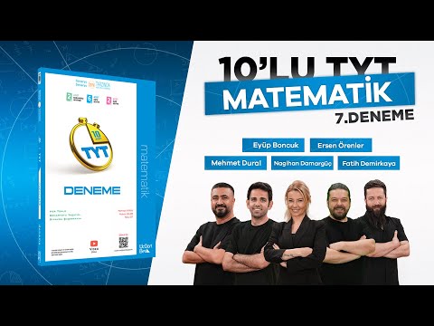 ÜÇDÖRTBEŞ YAYINCILIK 10'LU TYT MATEMATİK DENEMESİ 2026 - 7.DENEME