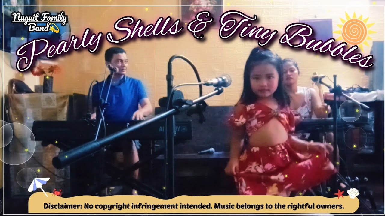 PEARLY SHELLS & TINY BUBBLES COVER | By 4-year-old Brianne - YouTube