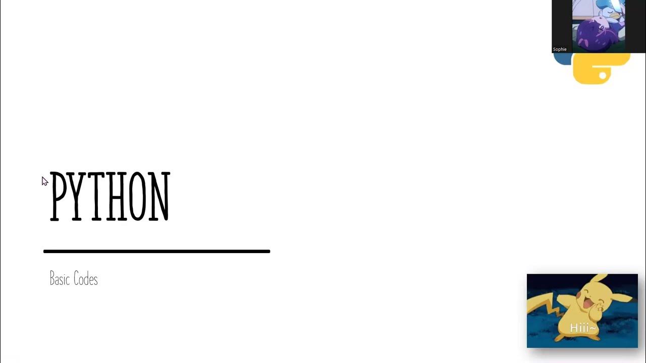 Python Warmup Basic Codes - YouTube