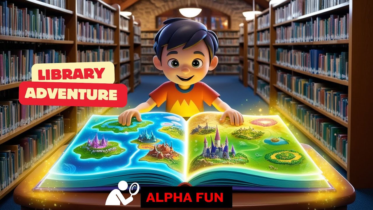 The Library Adventure | Kids Songs & Nursery Rhymes | Preschool ...