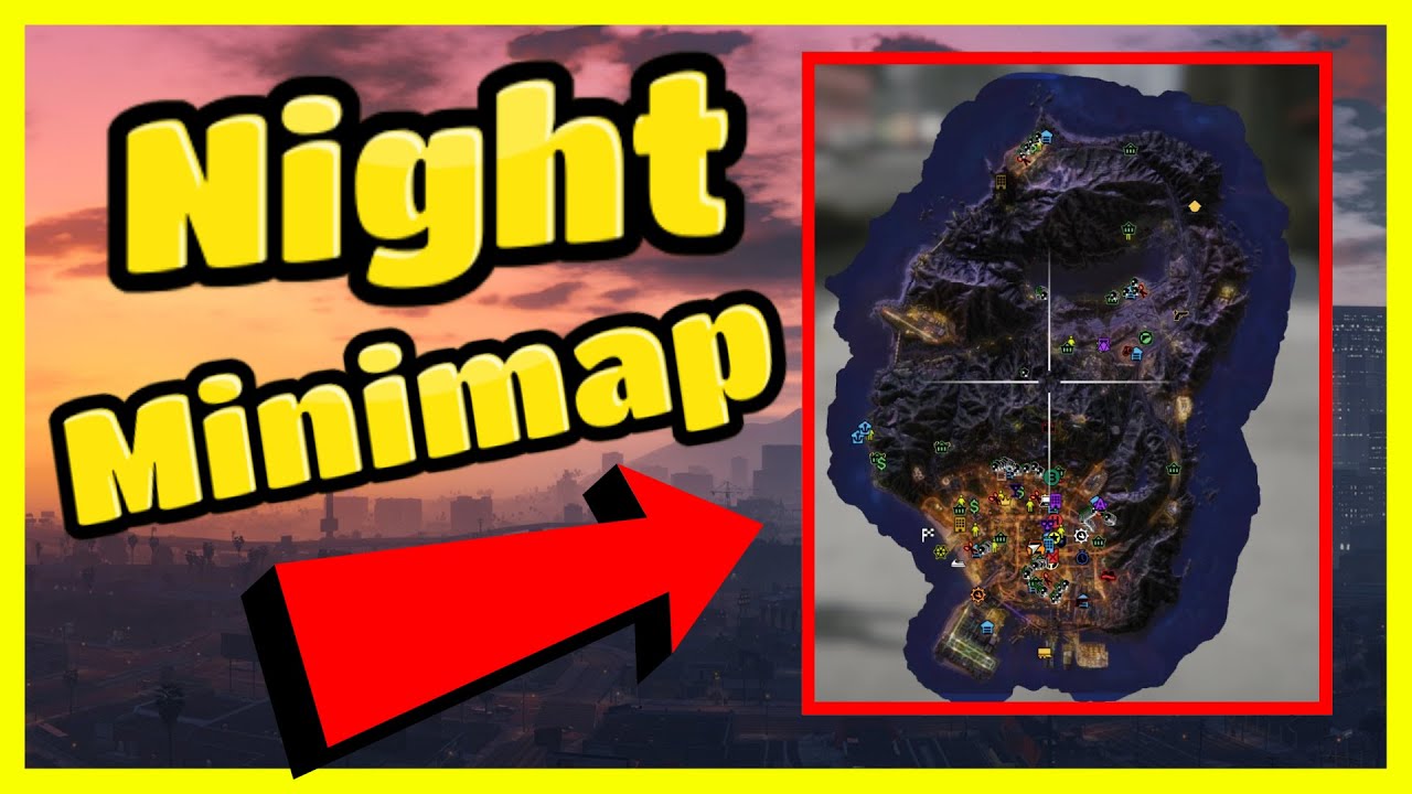 Fivem Night Minimap für GTA RP | FREE - YouTube