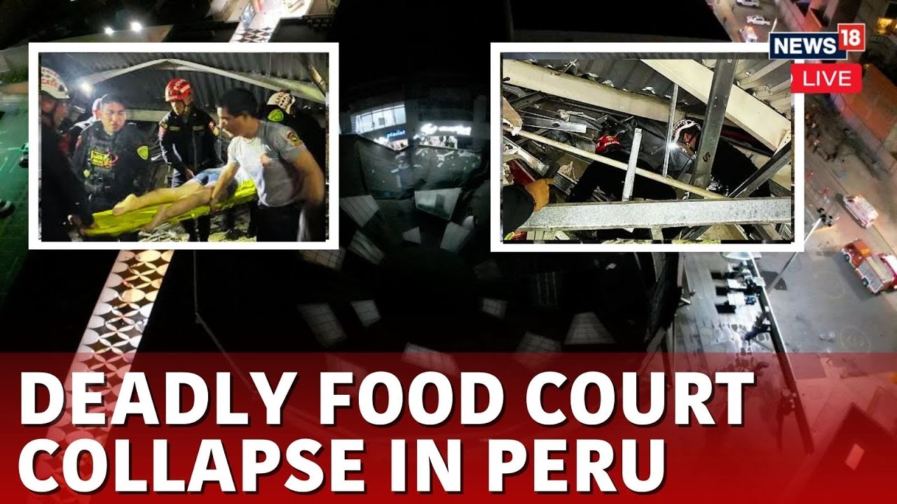 Deadly Roof Collapse In Peru | At Least 3 Dead, 74 Injured | Trujillo ...